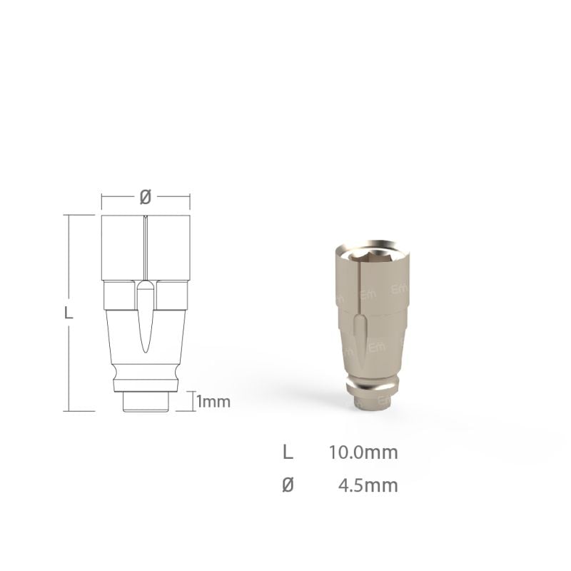 Digital Dental Implant Lab Analog compatible with Osteodent® Wide-Pitch ...